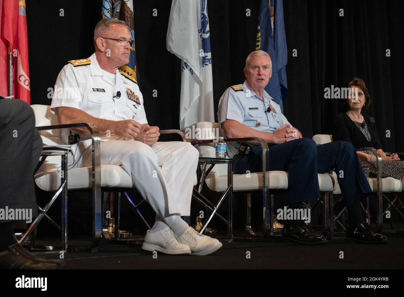 NATIONAL HARBOR, Md. (August 3, 2021) Rear Adm. Michael Ryan, Commander ...