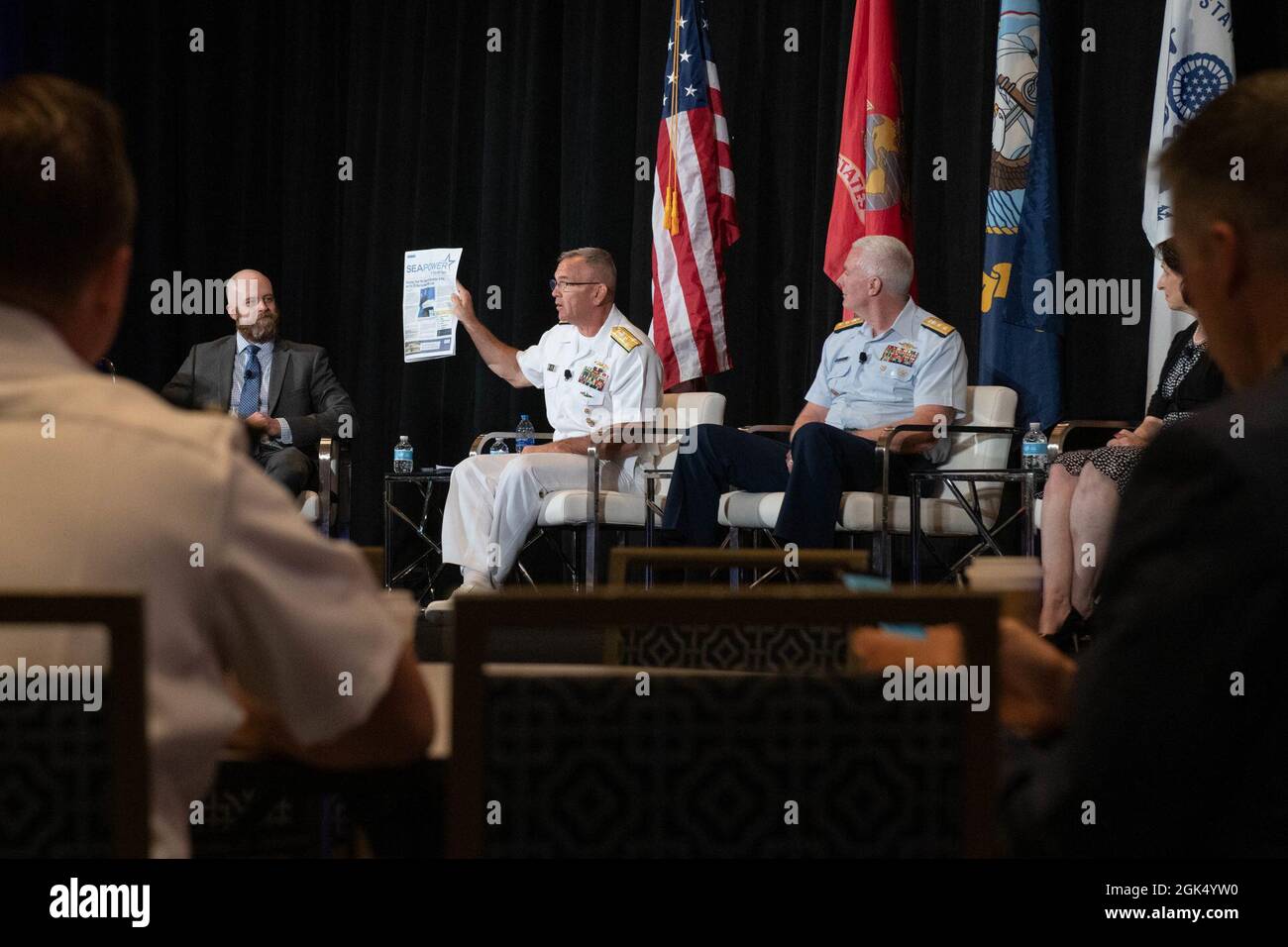 NATIONAL HARBOR, Md. (August 3, 2021) Vice Adm. Jeff Trussler, Deputy ...