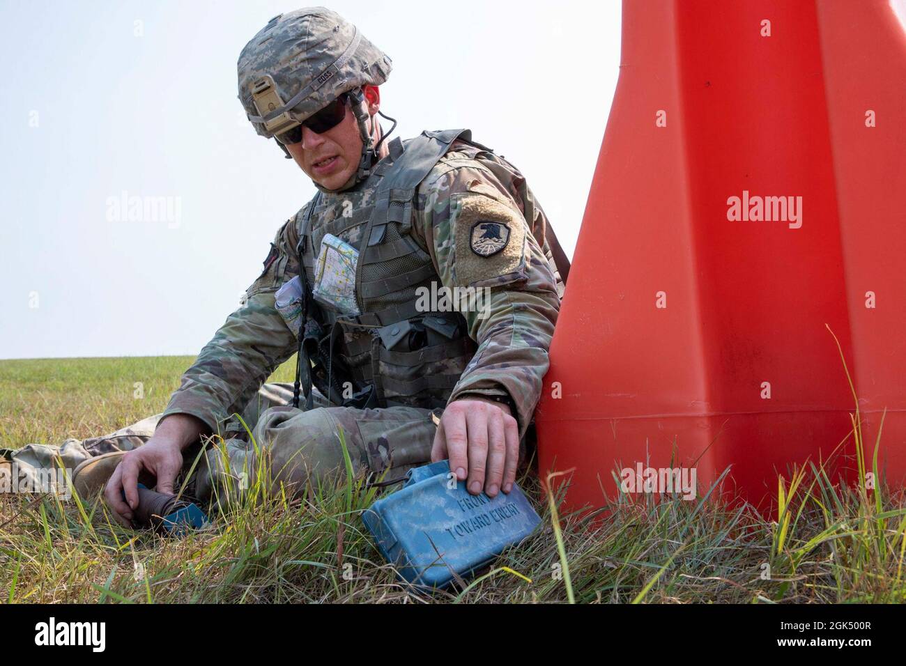 U.S. Army Staff Sgt. Bradley Coss, a noncommissioned officer assigned ...