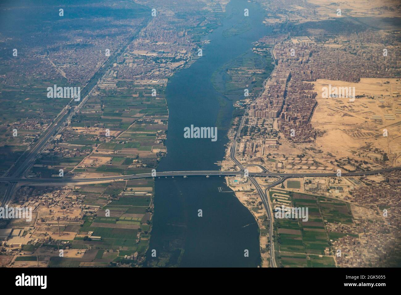 Aerial photo, the nile hi-res stock photography and images - Alamy