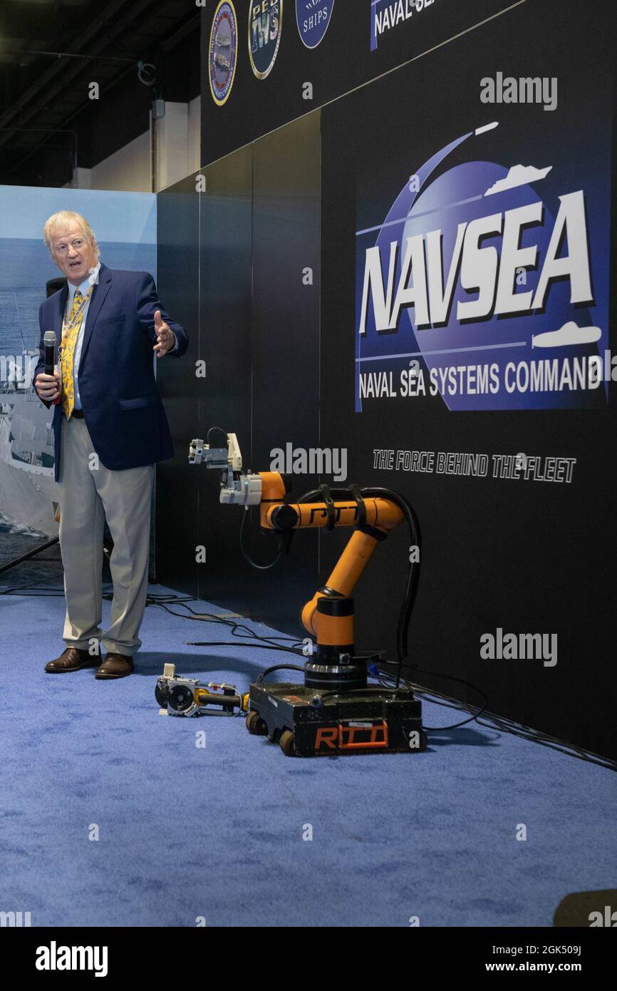 NATIONAL HARBOR, Md. (August 3, 2021) Dr. Timothy Eden, division head ...