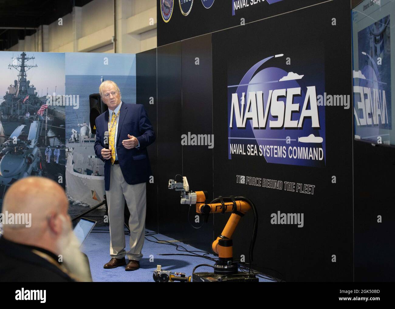 NATIONAL HARBOR, Md. (August 3, 2021) Dr. Timothy Eden, division head ...