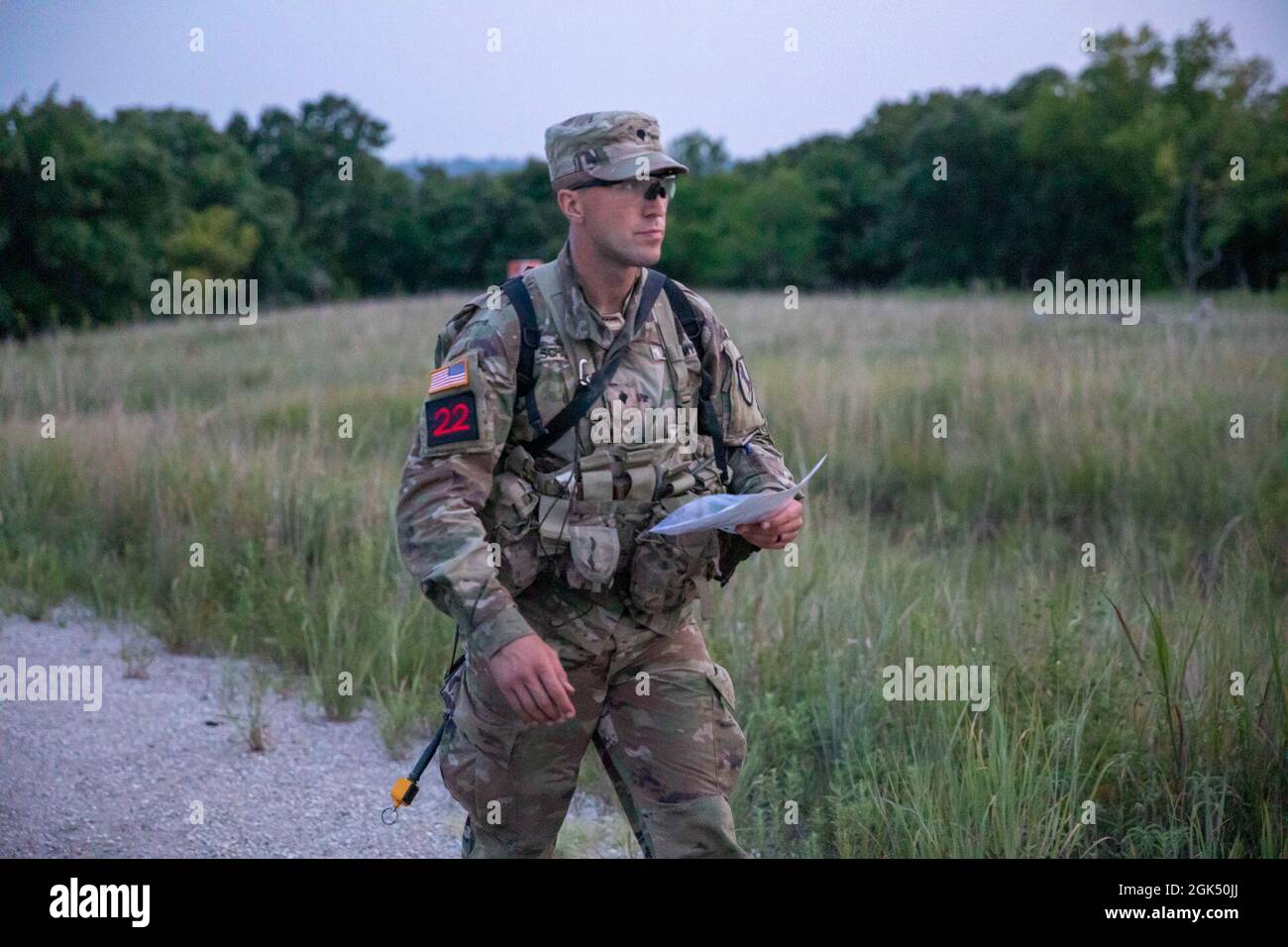 U.S. Army Spc. Todd Schaffer Jr., a Soldier assigned to the National ...
