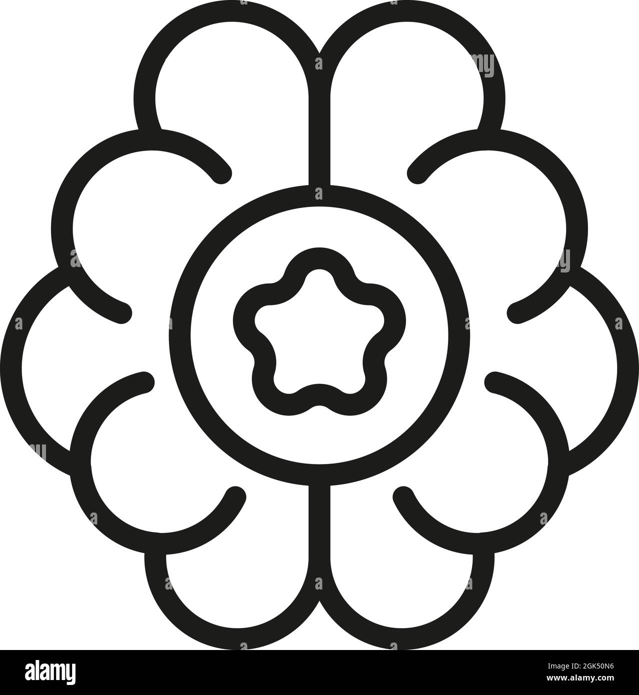 Memory brain icon outline vector. Human head. Mind health Stock Vector ...