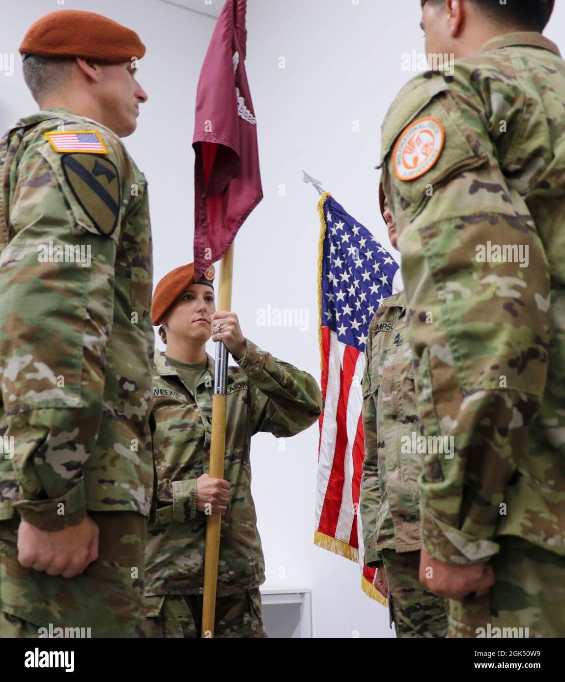 SINAI PENINSULA, Egypt - Capt. Arielle Weeks (center), the incoming ...