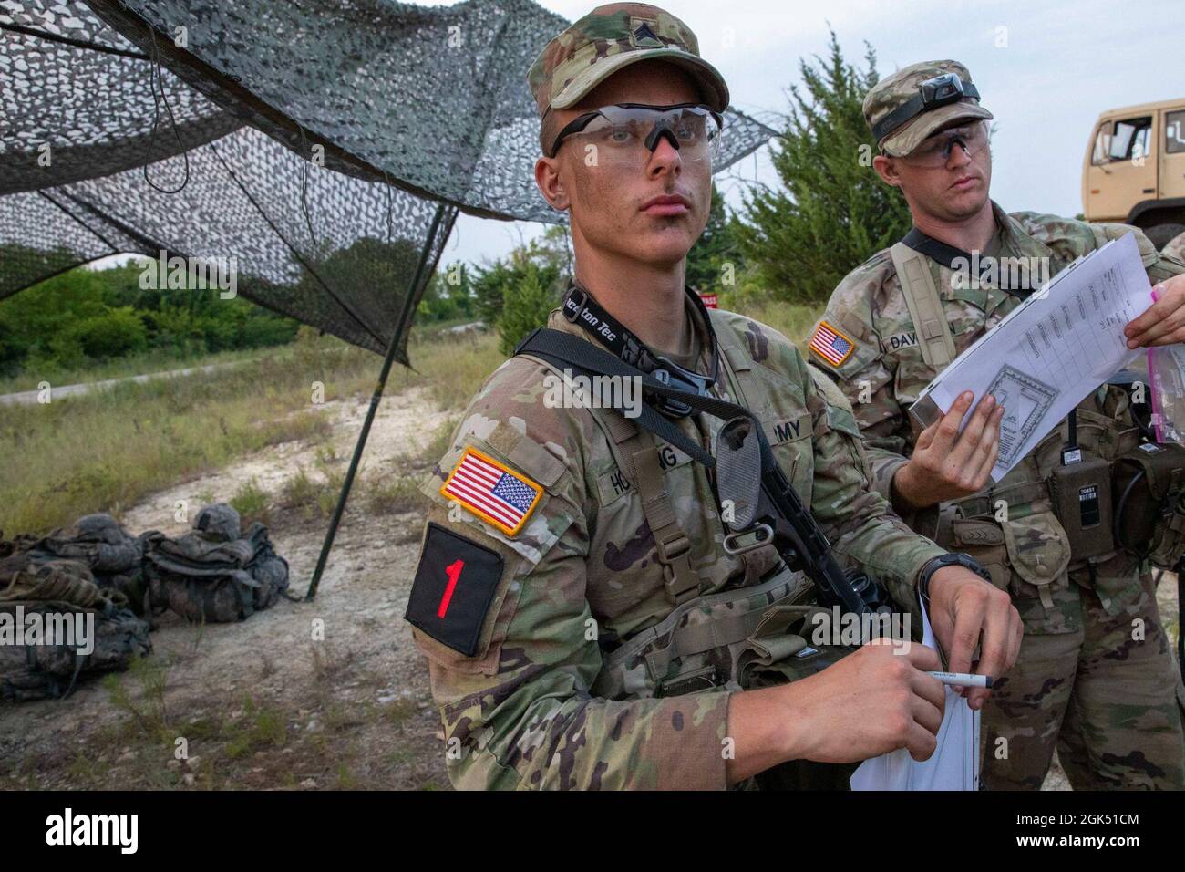 U.S. Army Sgt. Daniel Horning, a noncommissioned officer assigned to I ...