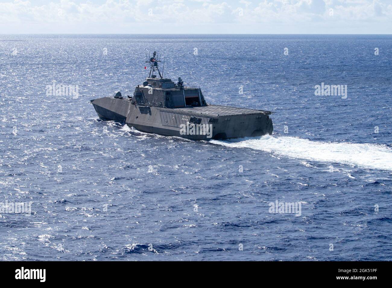 PACIFIC OCEAN (Aug. 3, 2021) Independence-variant littoral combat ship ...