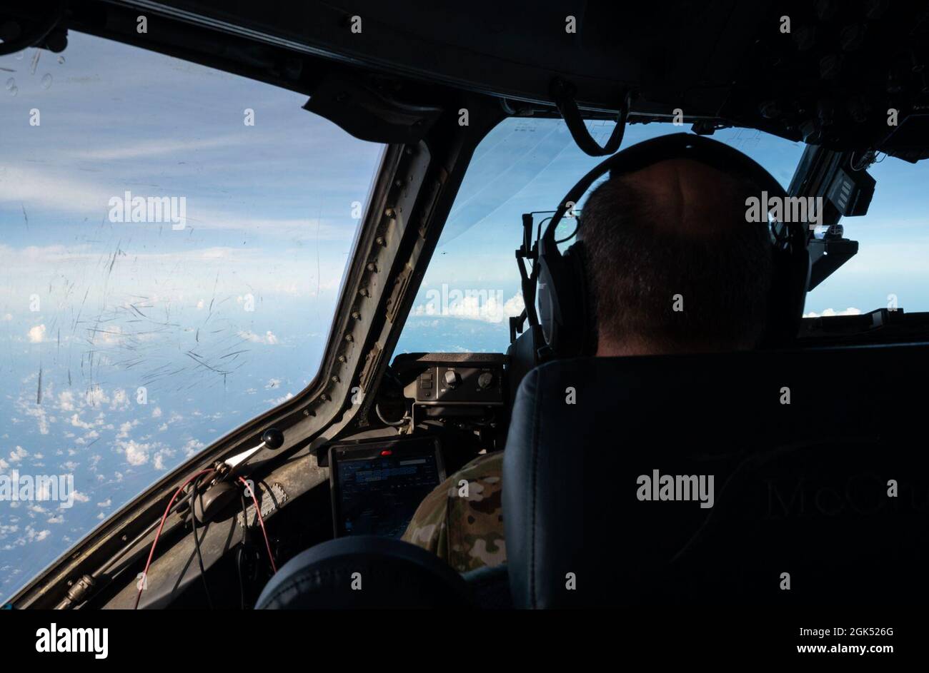 U.S. Air Force Lt. Col. Timothy Garland, a pilot with the 7th Airlift ...
