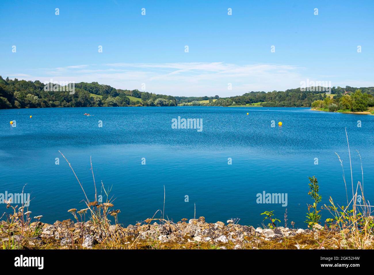 Ardingly Reservoir which is part of South East Water in Sussex ...