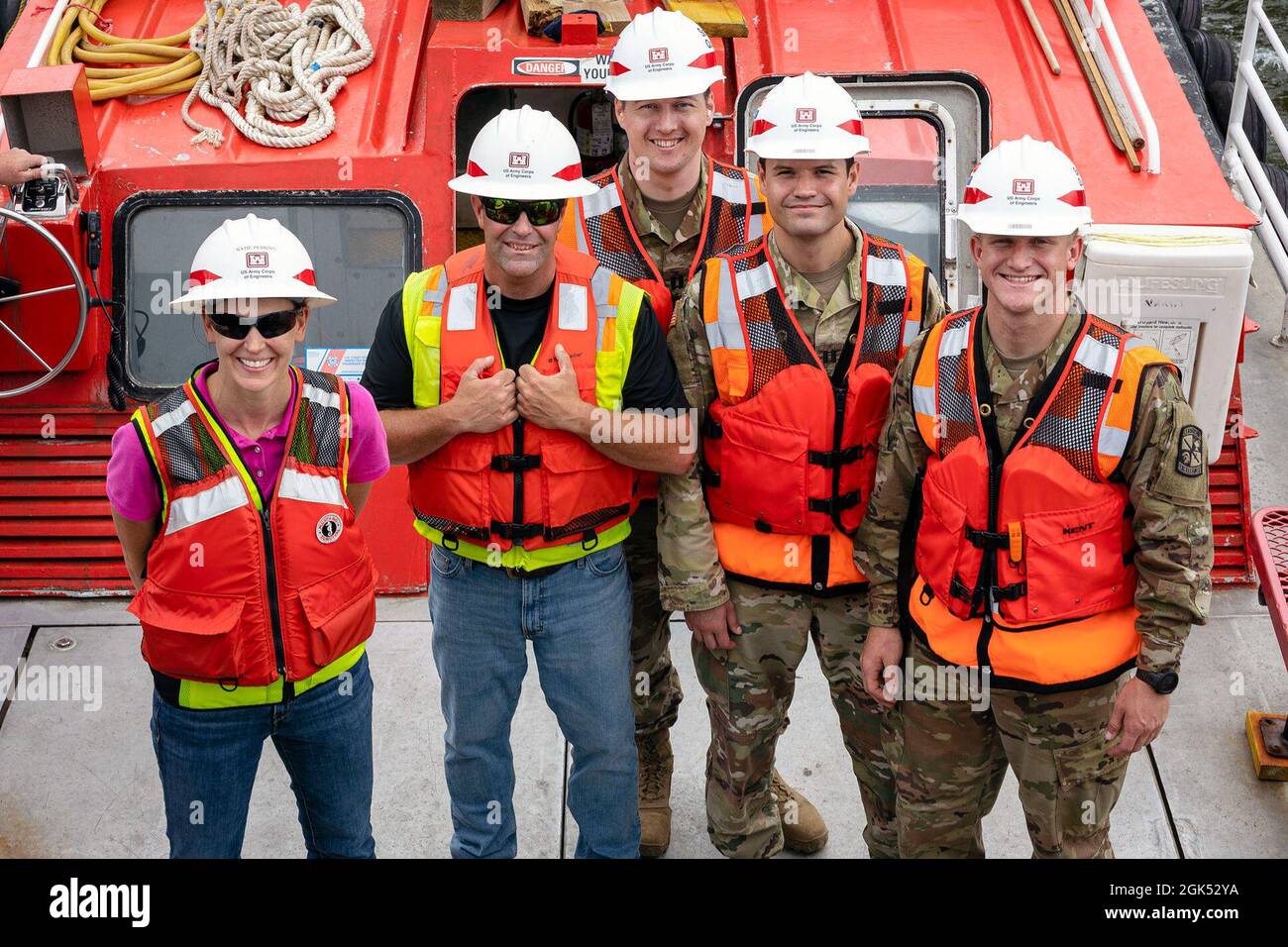 The Citadel Army ROTC Cadet Ethan Jackson, far right, poses alongside U ...