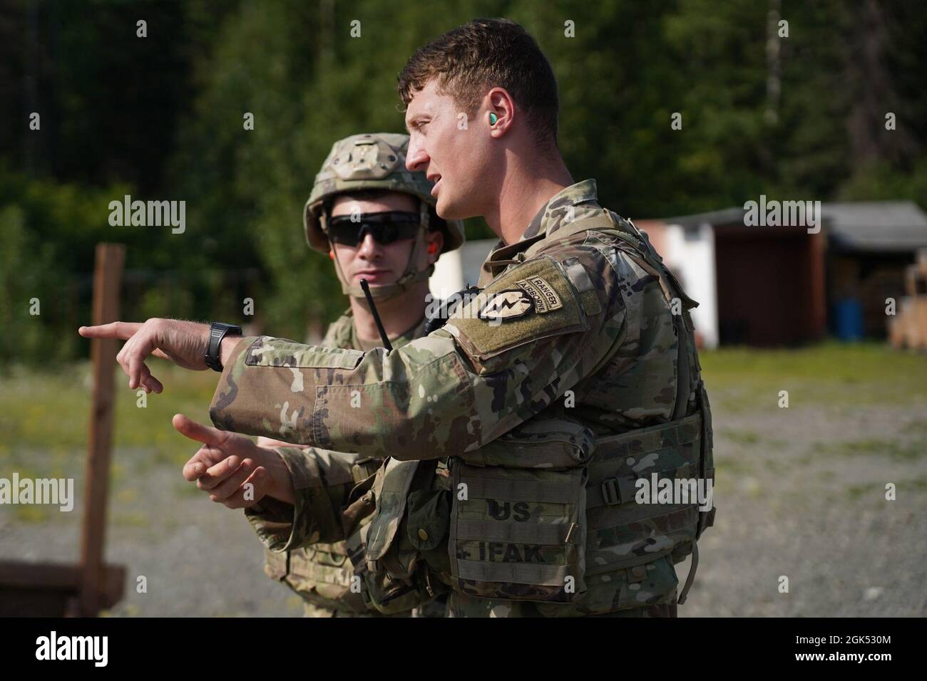 U.S. Army 1st Lt. Jared Deininger, a native of Fort Wayne, Ind., 6th ...