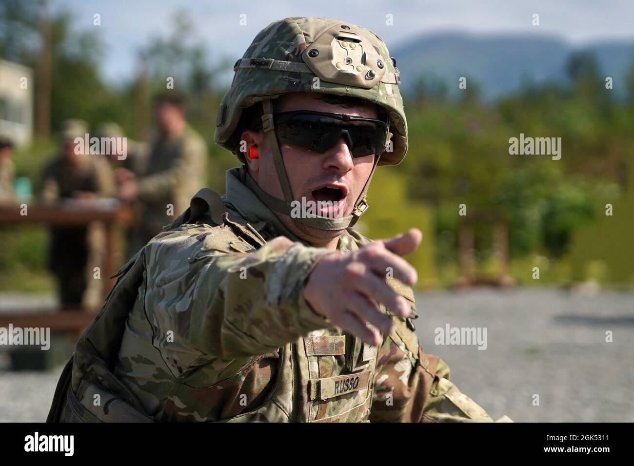 U.S. Army Sgt. Alexander Russo, a native of Buffalo, NY, assigned to ...