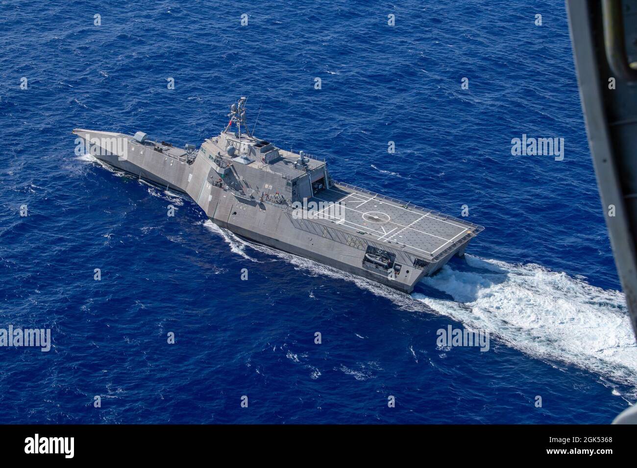 PACIFIC OCEAN (Aug. 3, 2021) Independence-variant littoral combat ship ...