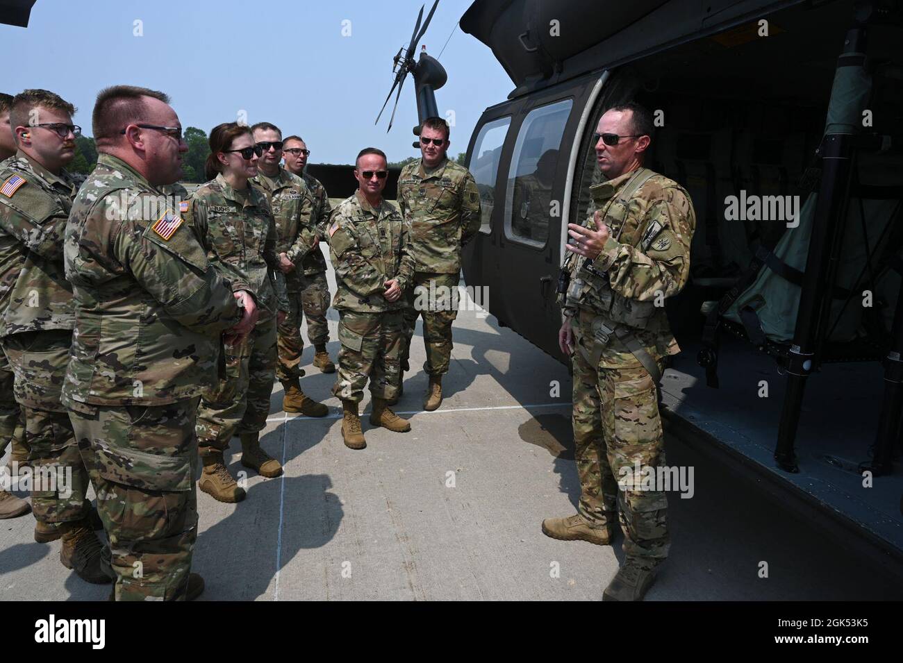UH-60 Blackhawk Helicopter pilot Chief Warrant Officer 5 Jay Knopp, of ...
