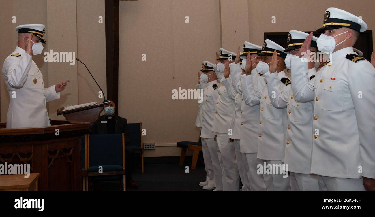 210804-N-EL867-0130 NEWPORT, R.I. (Aug. 4, 2021) Rear Adm. Gregory Todd ...