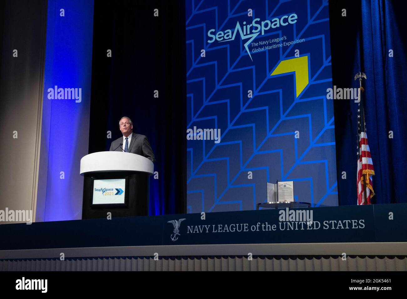 NATIONAL HARBOR, Md. (August 4, 2021) The Honorable Thomas Harker ...