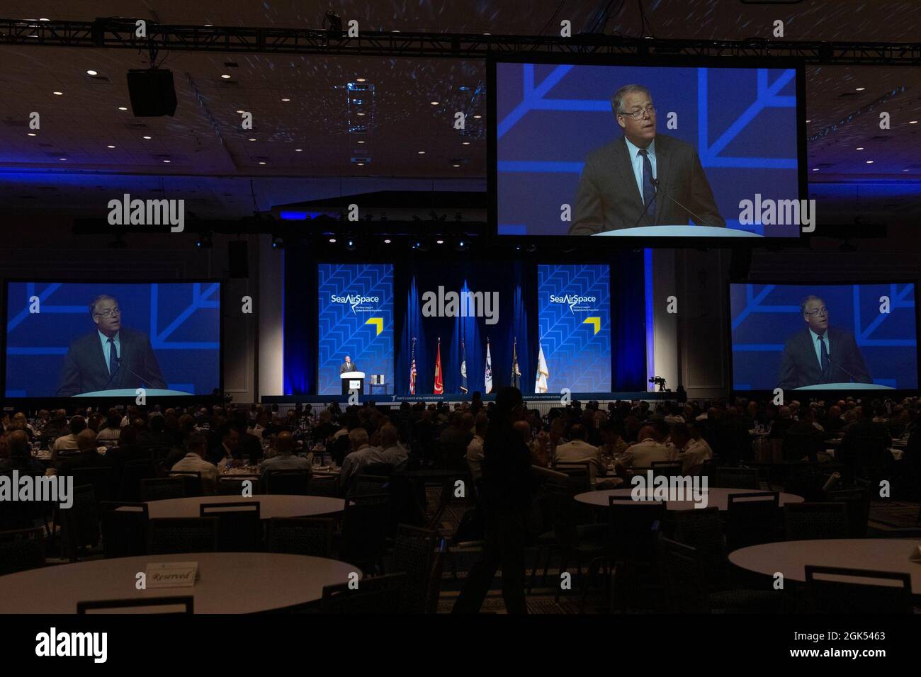 NATIONAL HARBOR, Md. (August 4, 2021) Acting Secretary of the Navy the ...