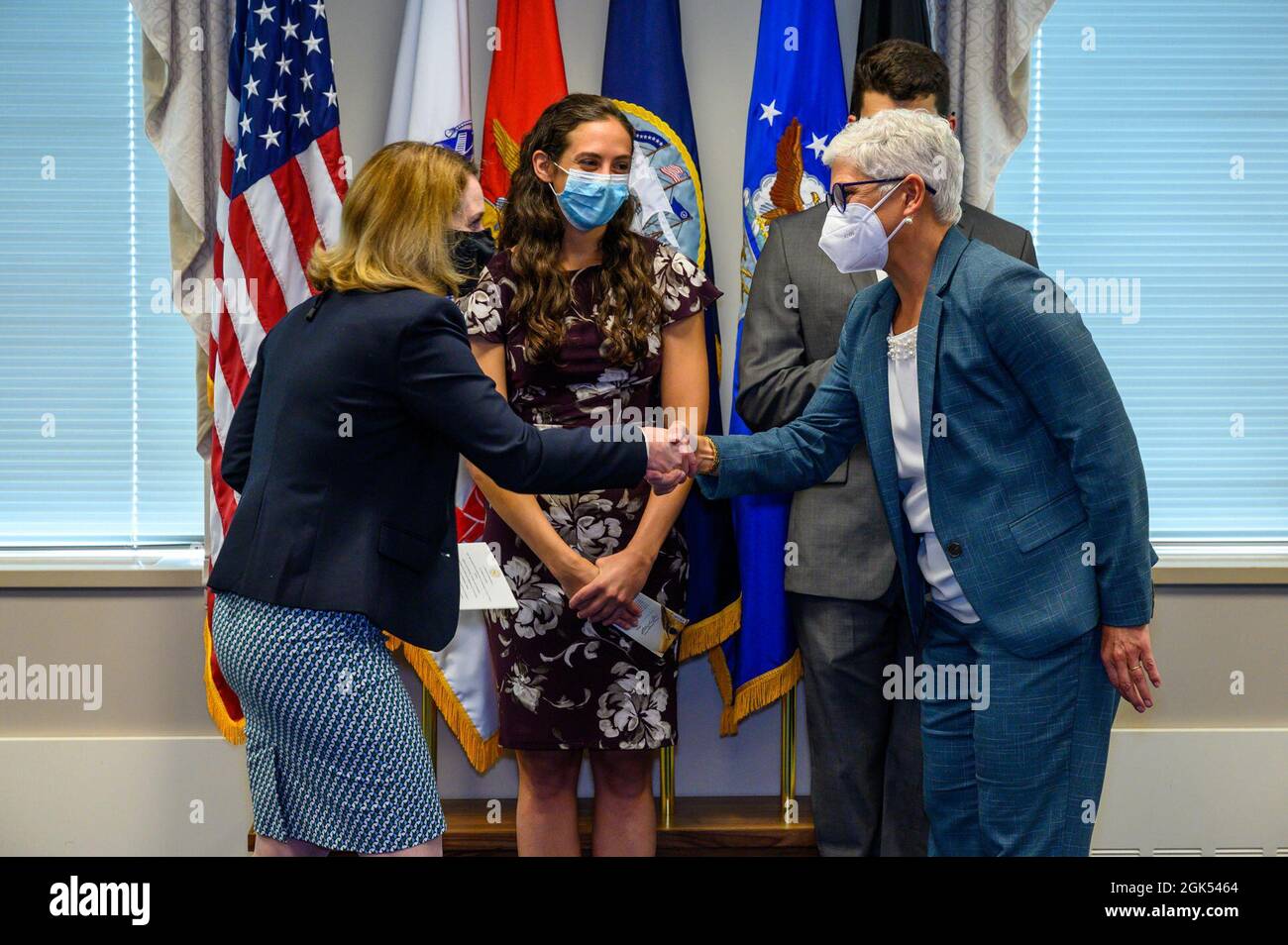 Deputy Secretary of Defense Dr. Kathleen H. Hicks swears in Deborah ...