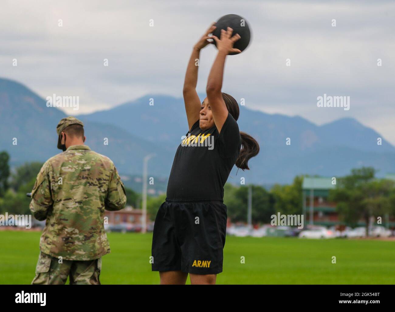 Pfc. Angie Guaman, assigned to 59th Military Police Company, 759th ...