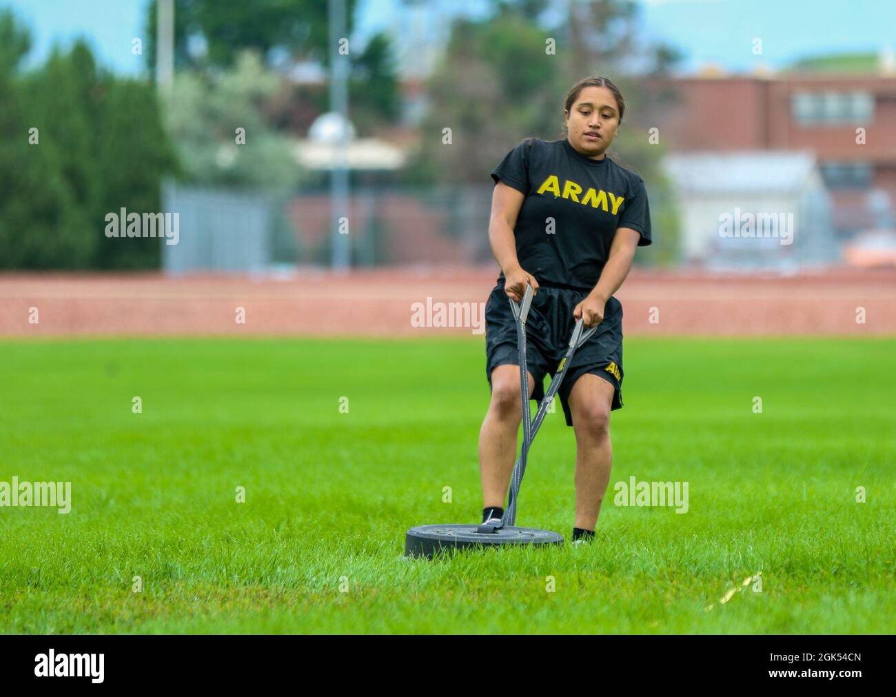 Pfc. Angie Guaman, assigned to 59th Military Police Company, 759th ...