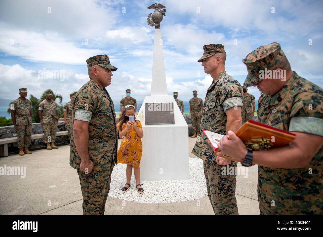 U.S. Marine Corps Gunnery Sgt. Edwin GonzalezDawkins, a movement ...