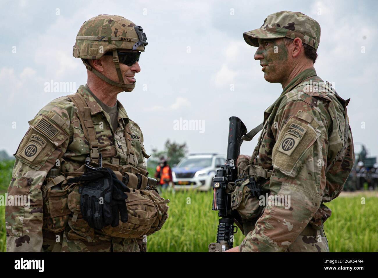 U.S. Army Col. Neal Mayo, commander of the 2nd Infantry Brigade Combat ...