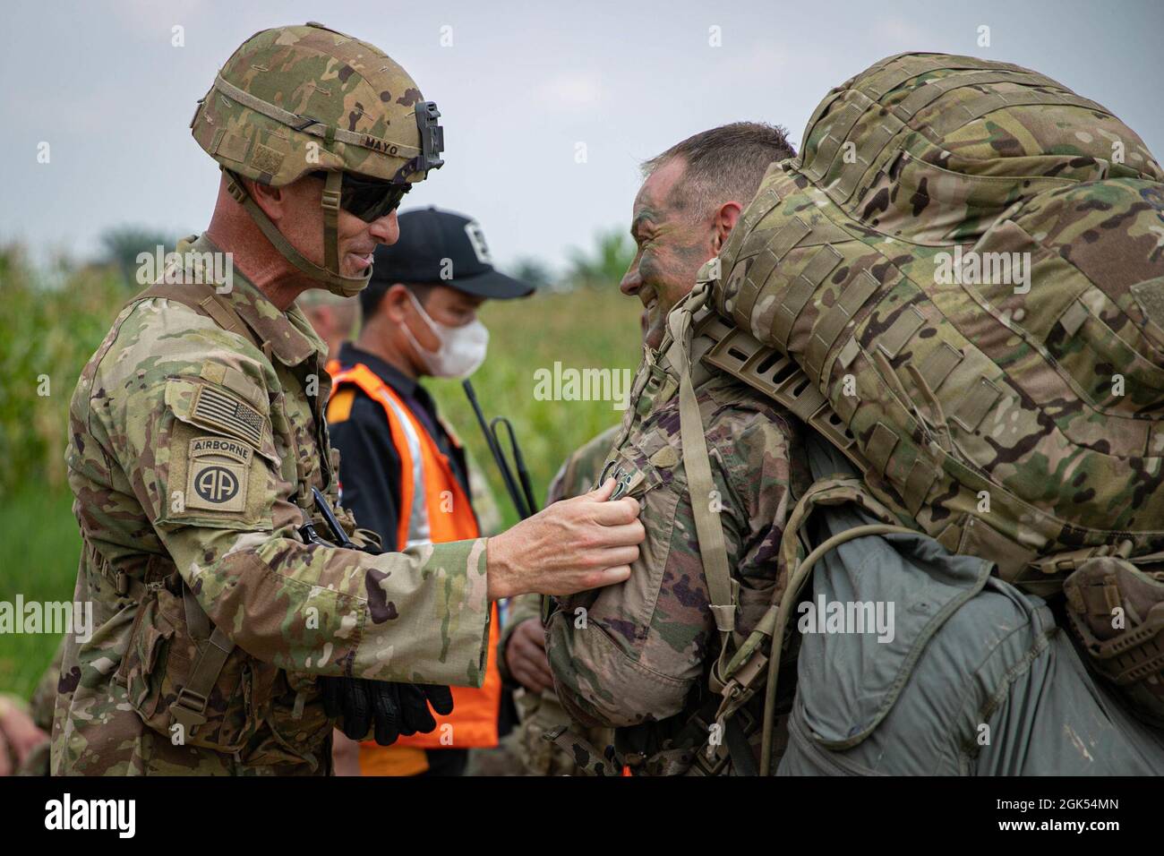 U.S. Army Col. Neal Mayo, commander of the 2nd Infantry Brigade Combat ...