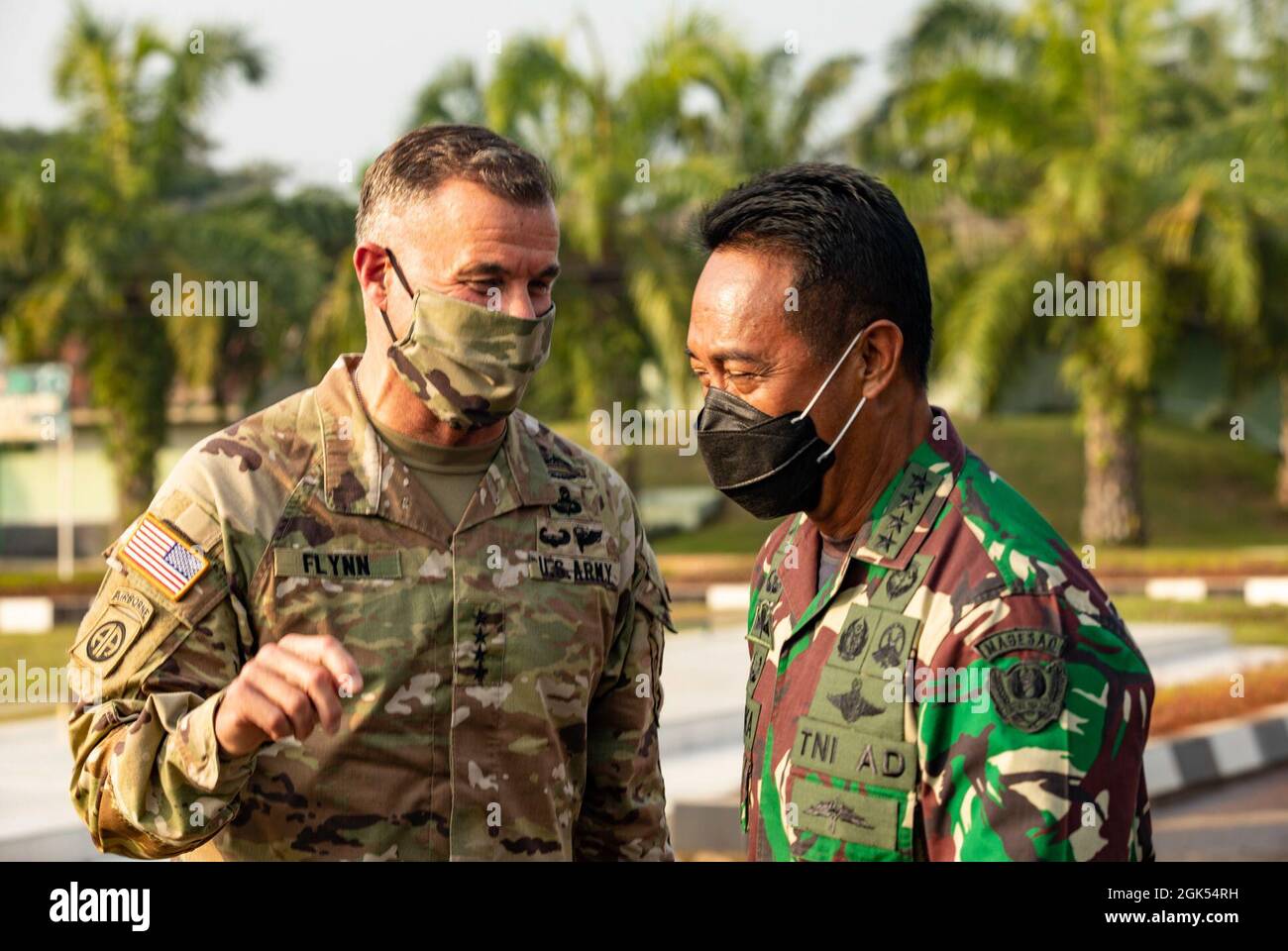 U.S. Army Gen. Charles Flynn, commanding general of U.S. Army Pacific ...