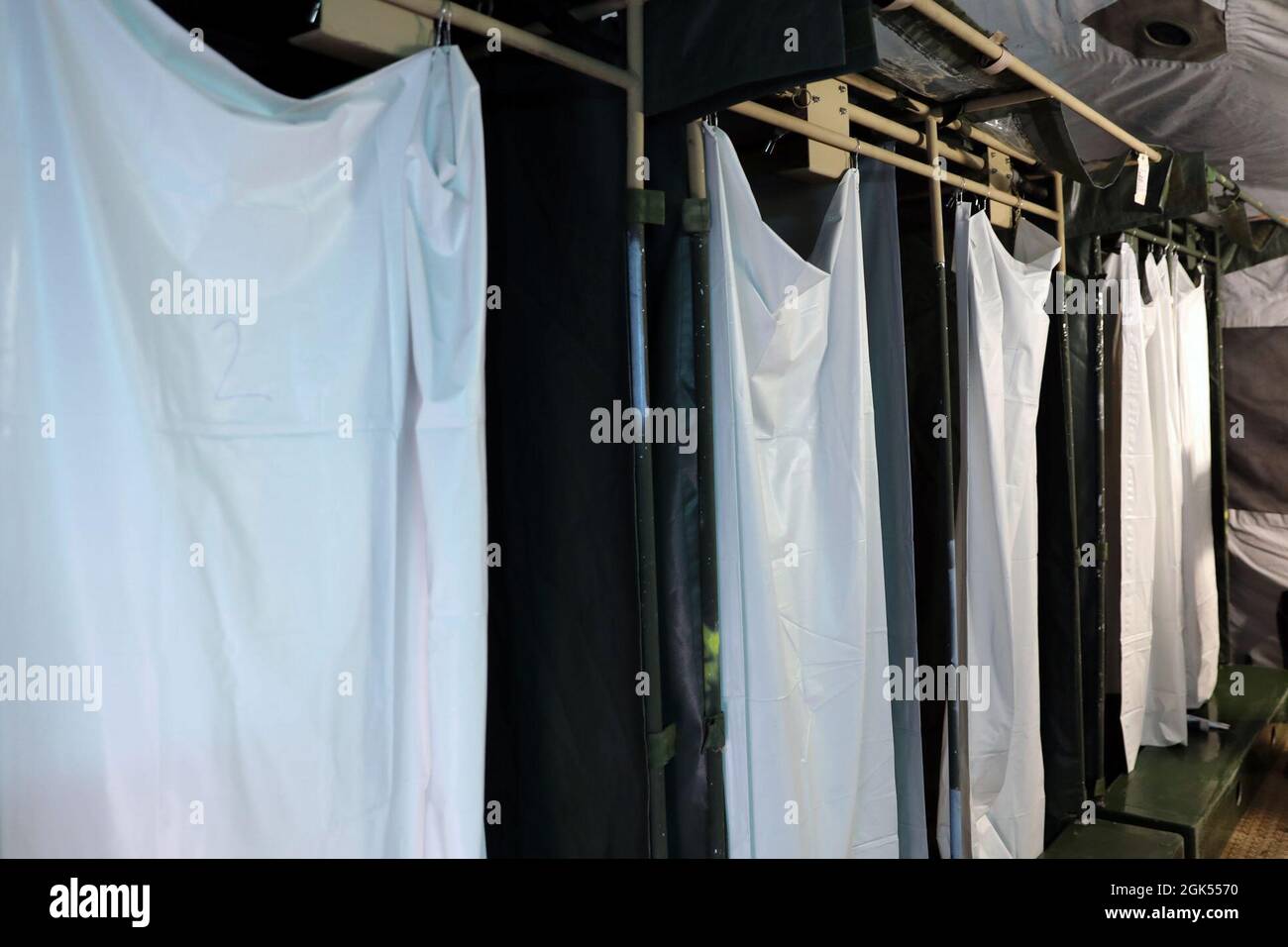 Army field shower hi-res stock photography and images - Alamy