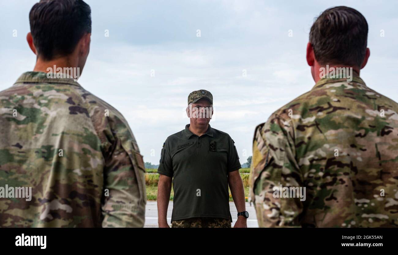 Ukrainian Colonel General Serhii Drozdov, Commander of the Air Forces ...