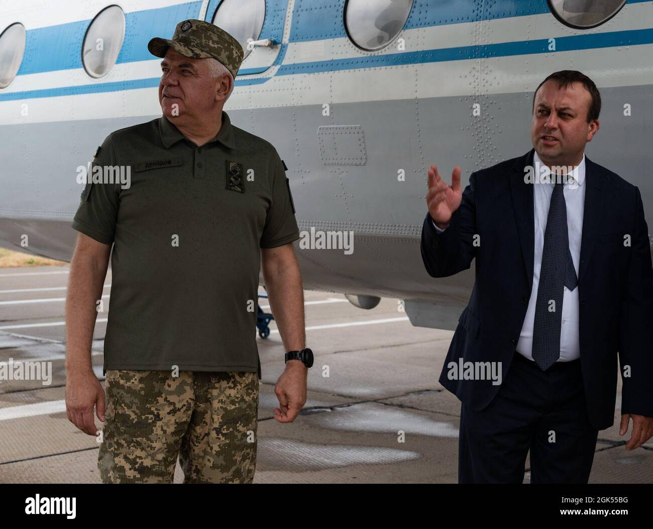 Ukrainian Colonel General Serhii Drozdov, Commander of the Air Forces ...