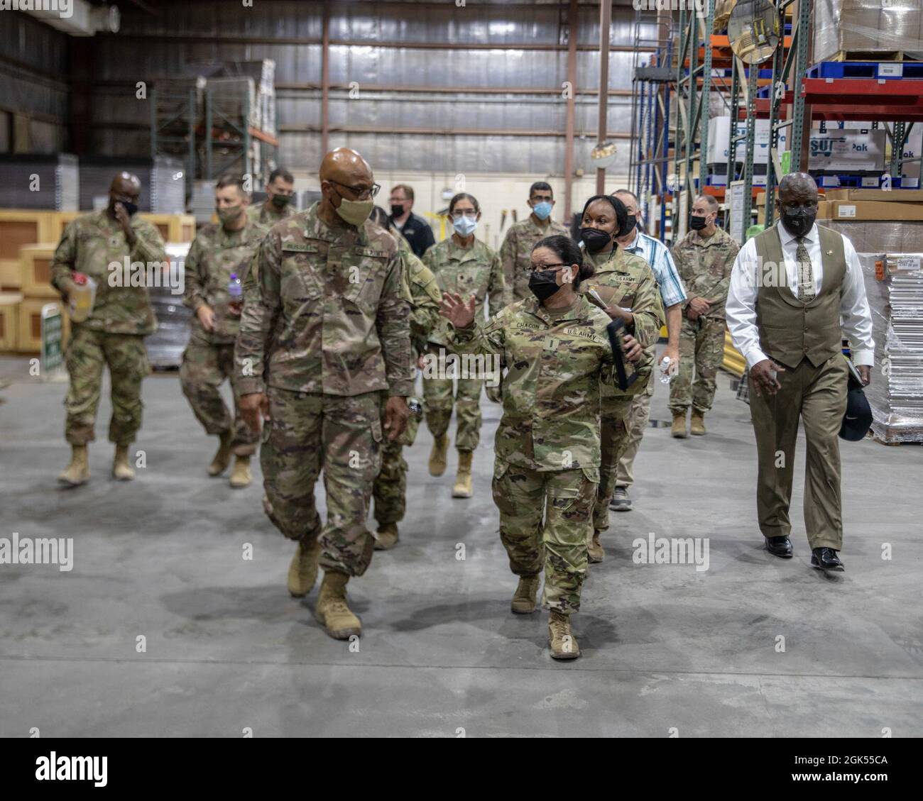 Maj. Gen. Michel M. Russell, Sr., commanding general of 1st Theater ...