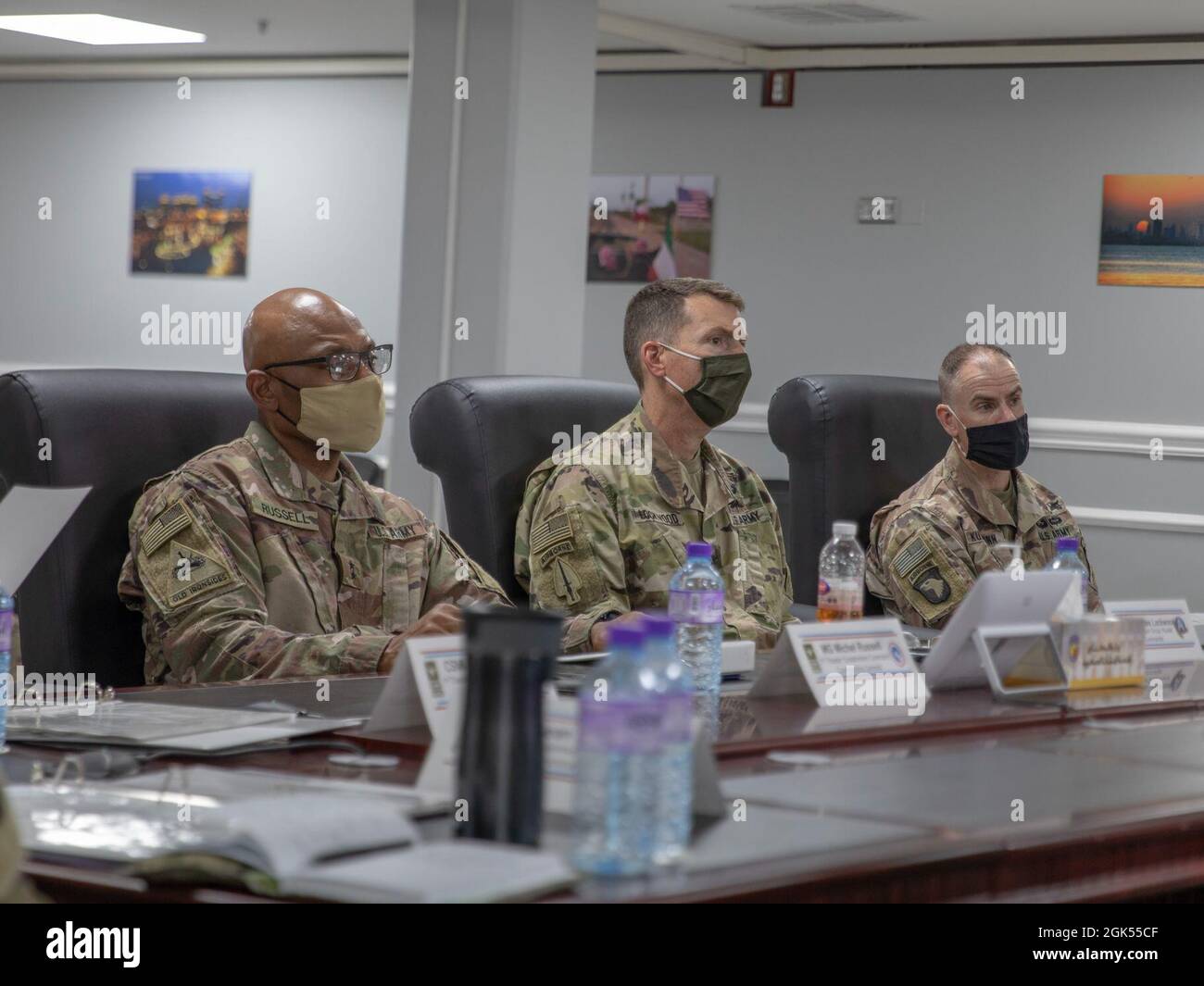 Maj. Gen. Michel M. Russell, Sr., commanding general of 1st Theater ...