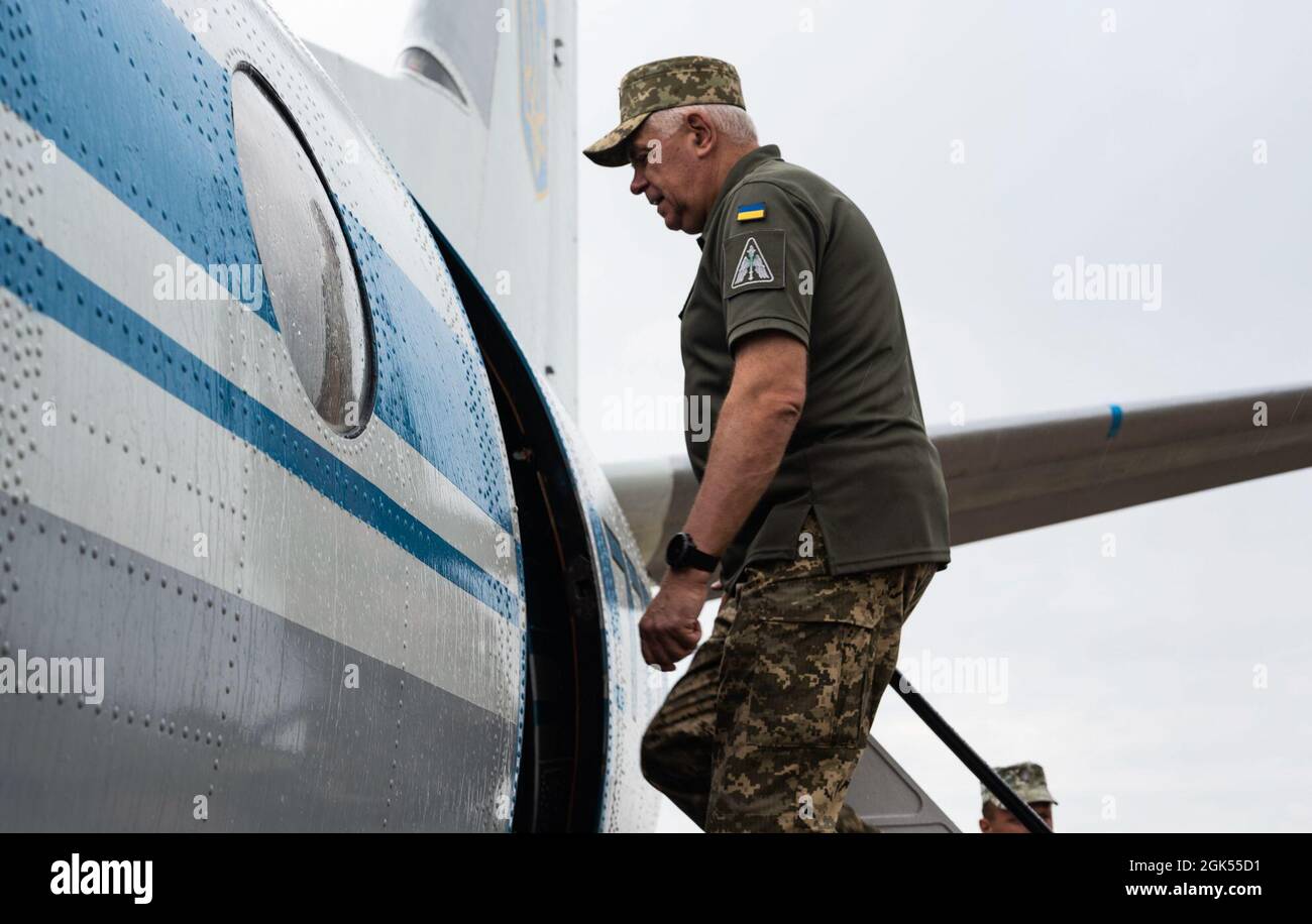 Ukrainian Colonel General Serhii Drozdov, Commander of the Air Forces ...