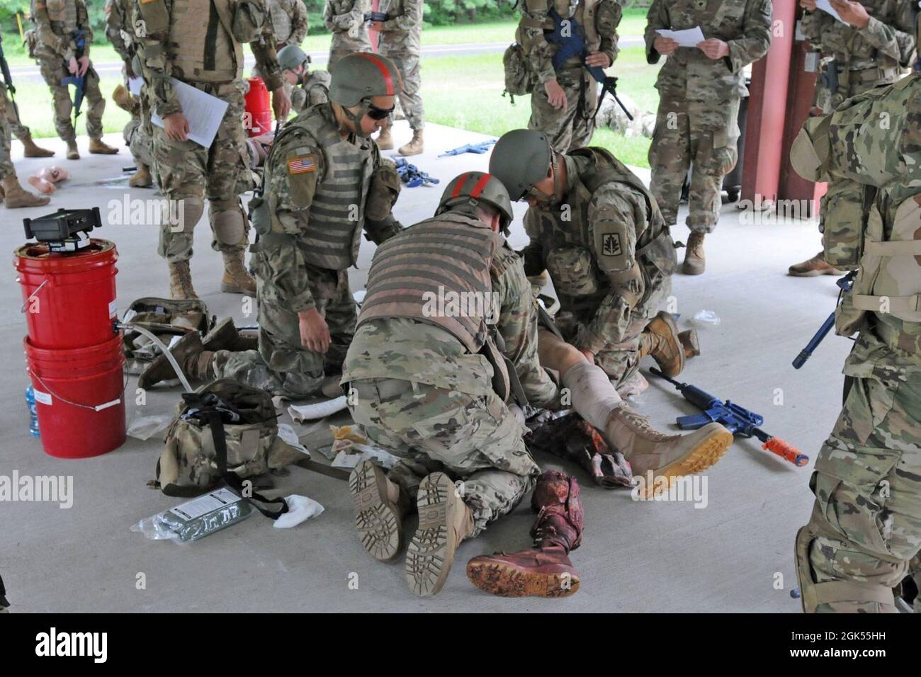 The 340th MP Battalion is completing the Fort Dix MSCT "Combat ...