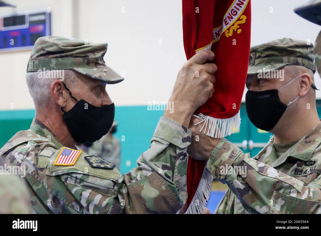 U.S. Army Command Sgt. Maj. Kirk Carlton, senior enlisted advisor of ...