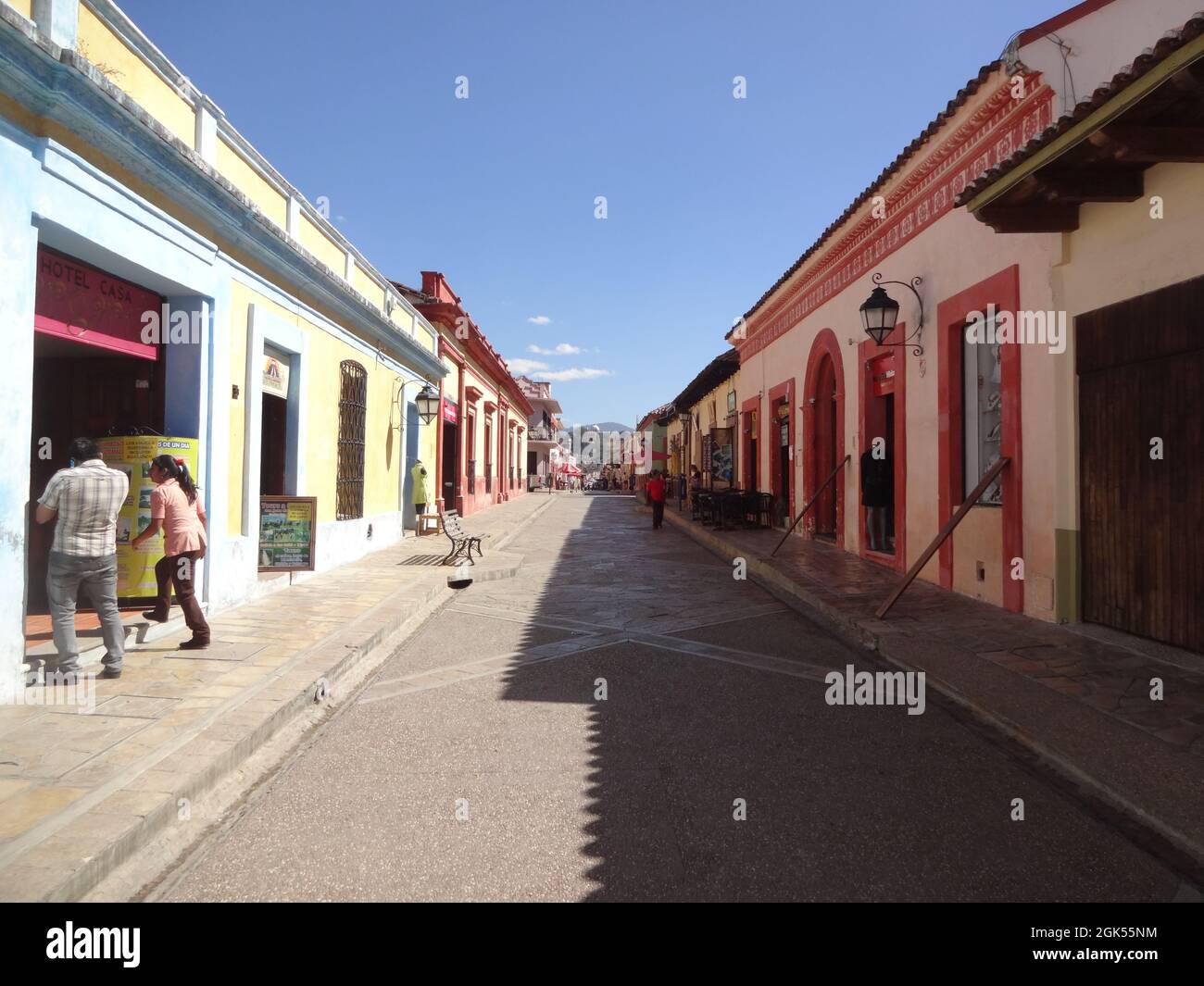 A street in the city center of Merida, Mexico Stock Photo - Alamy