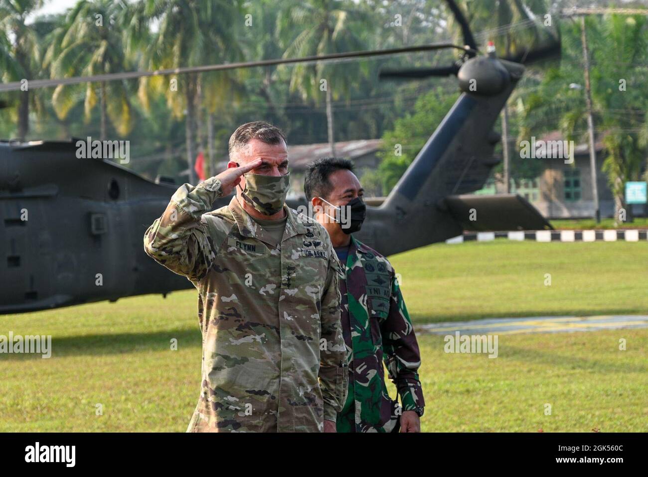 U.S. Army Gen. Charles Flynn, commanding general of the U.S. Army ...