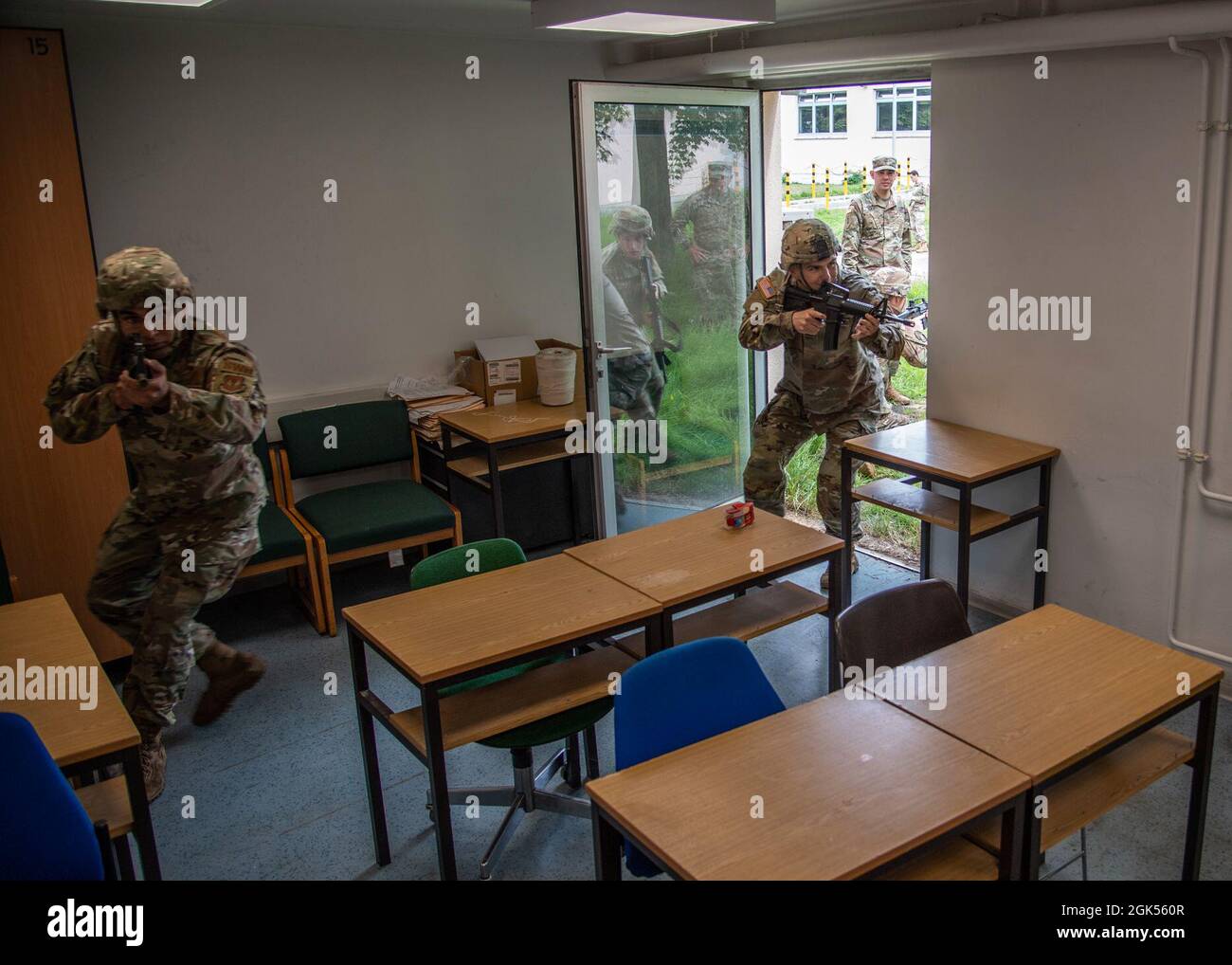 Members of the U.S. Army 66th Military Intelligence Brigade and U.S ...