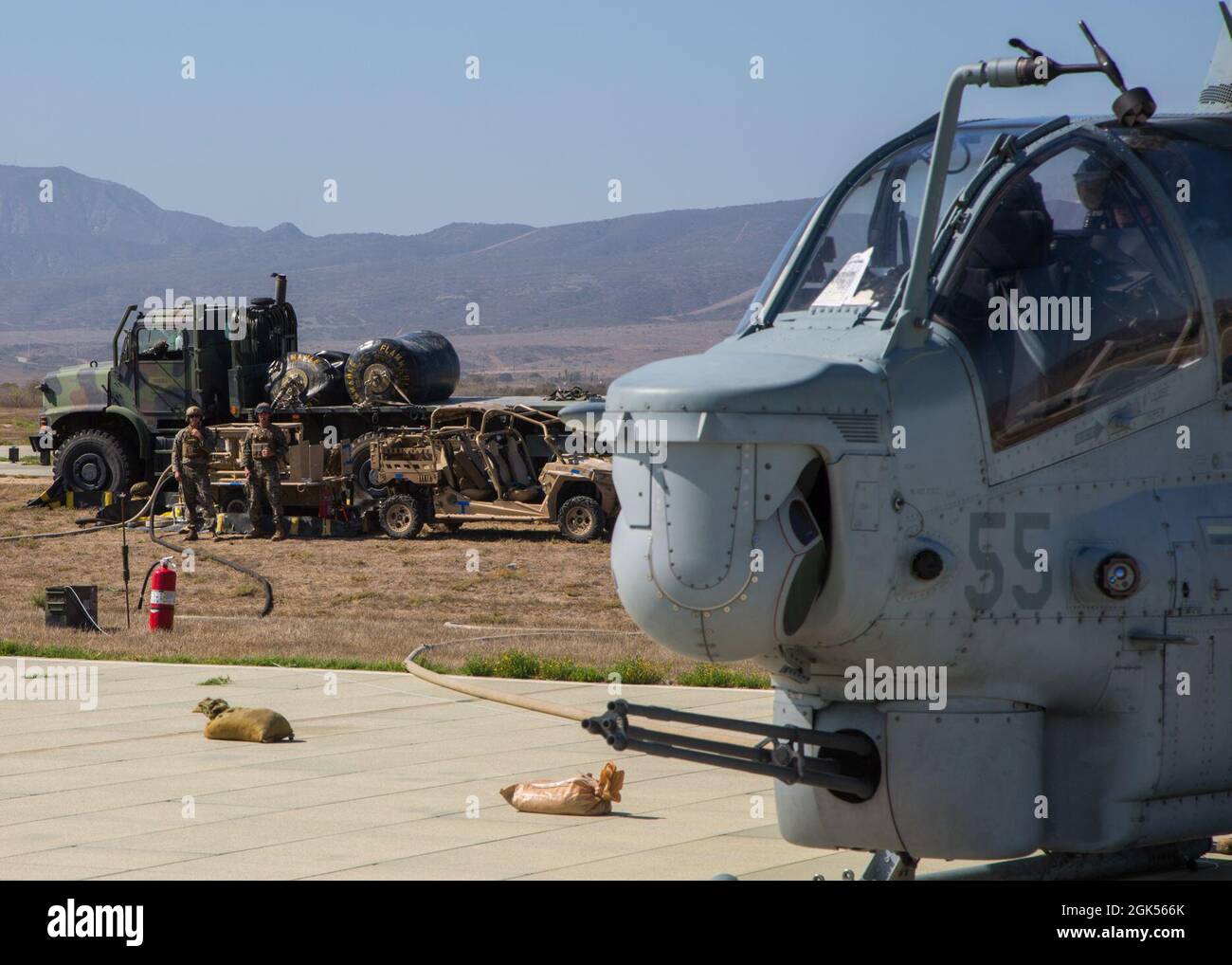 Marines with Marine Wing Support Squadron 372, Marine Aircraft Group ...