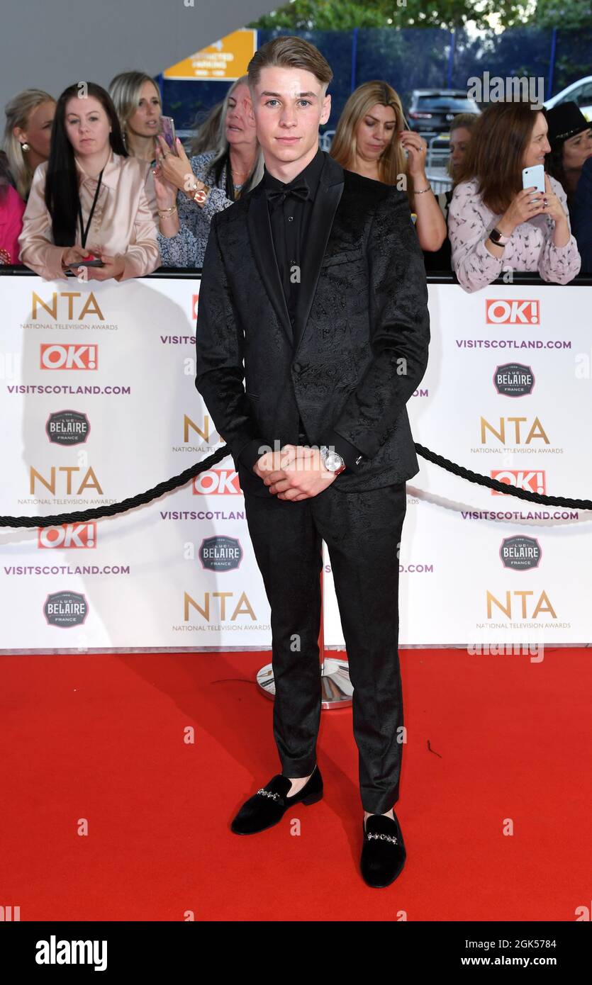 September 9, 2021, London, UK Billy Price arriving at the National ...