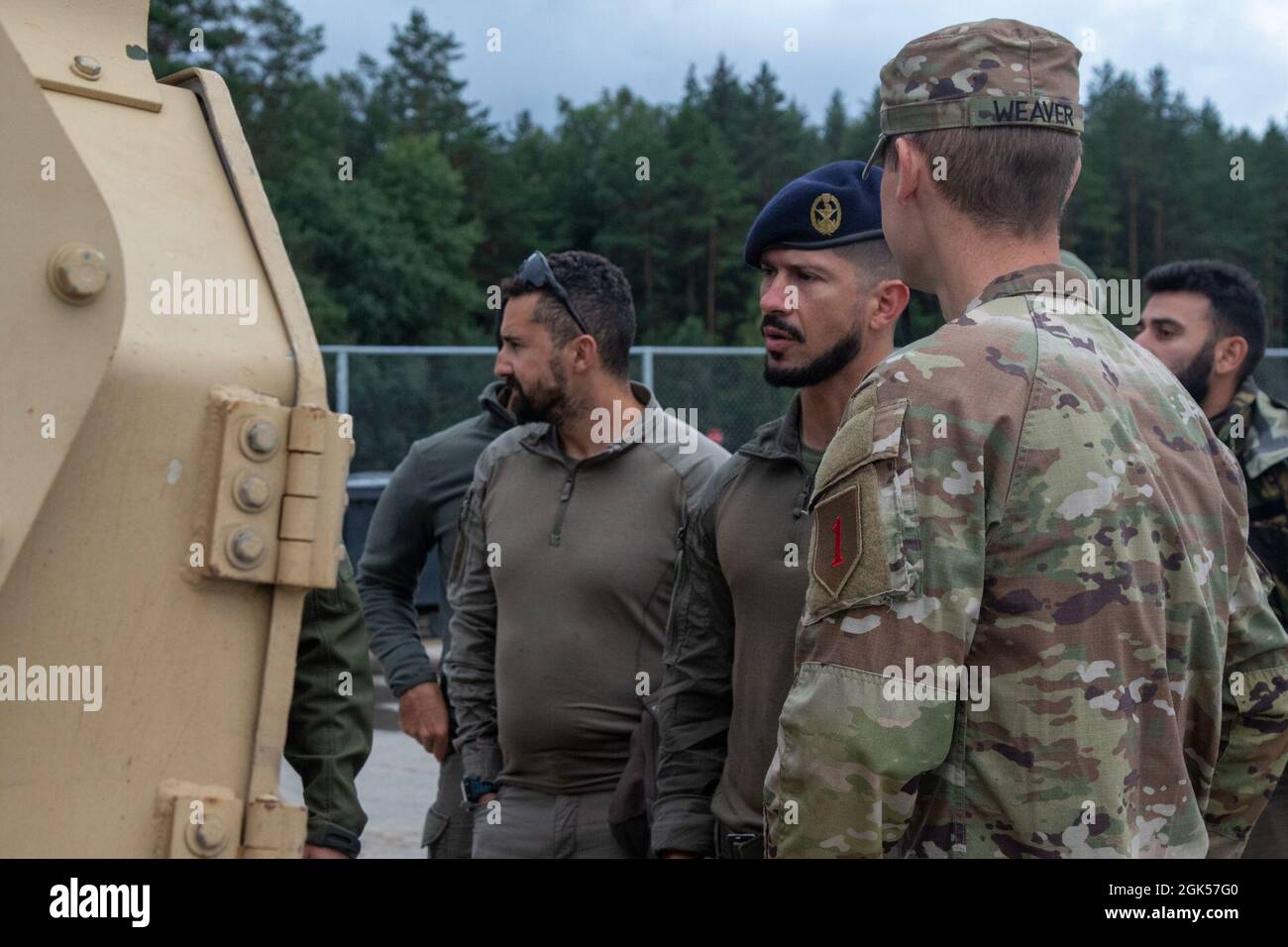 Staff Sgt. Curt Weaver, an infantryman with 3rd Battalion, 66th Armored ...