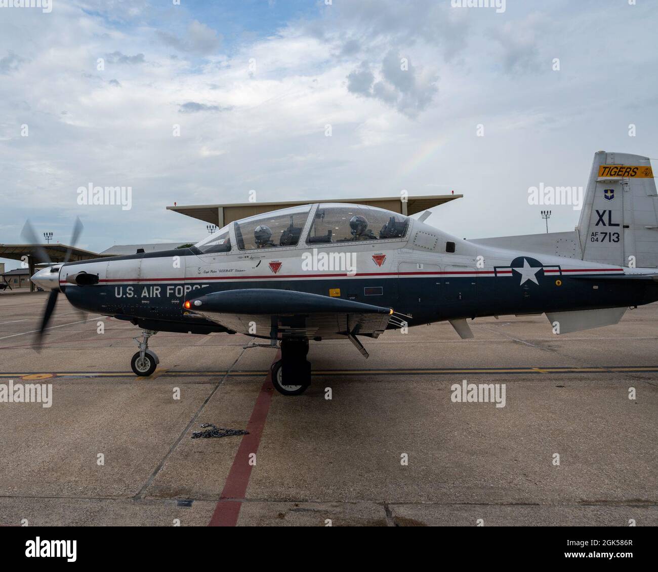 U.S. Air Force 1st Lt. Mike Gadalla, 85th Flying Training Squadron ...