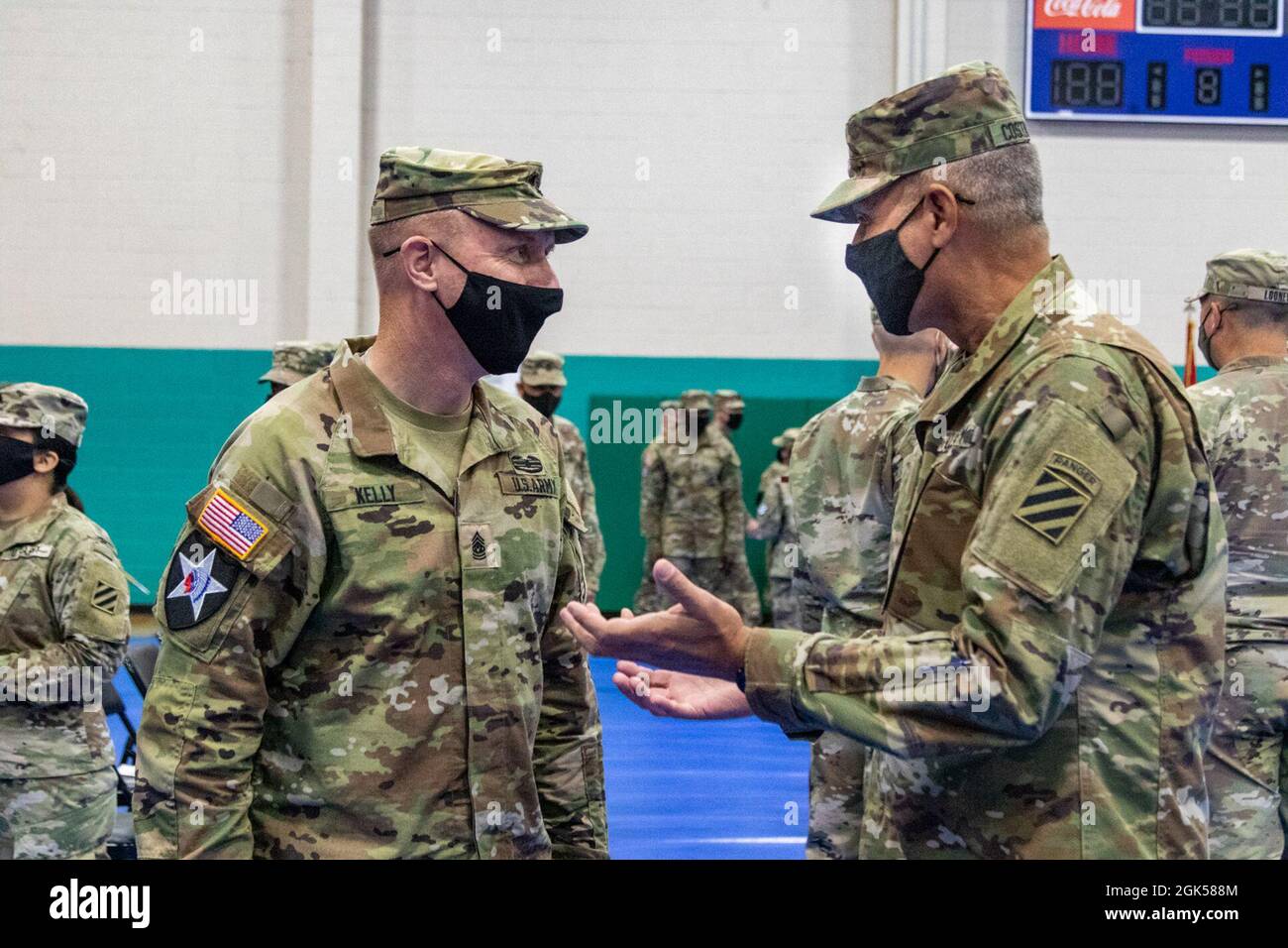 U.S. Army Maj. Gen. Charles D. Costanza, commanding general of 3rd ...
