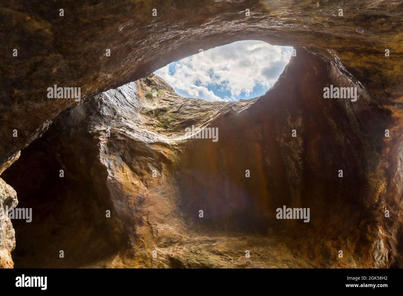 Silberberg-Bergwerk, Silberberg mine Stock Photo - Alamy