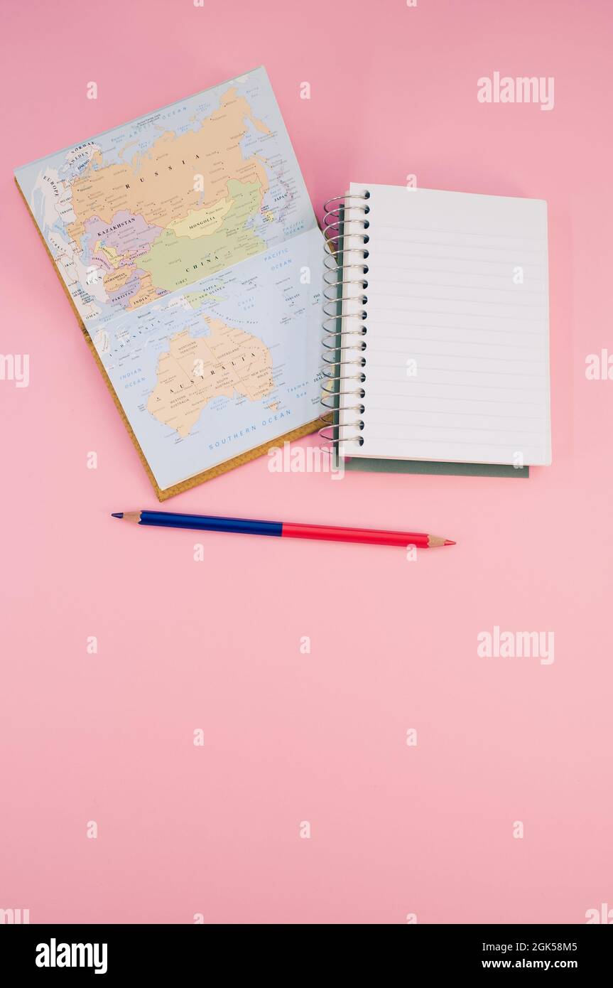 Geography concept memo hi-res stock photography and images - Alamy