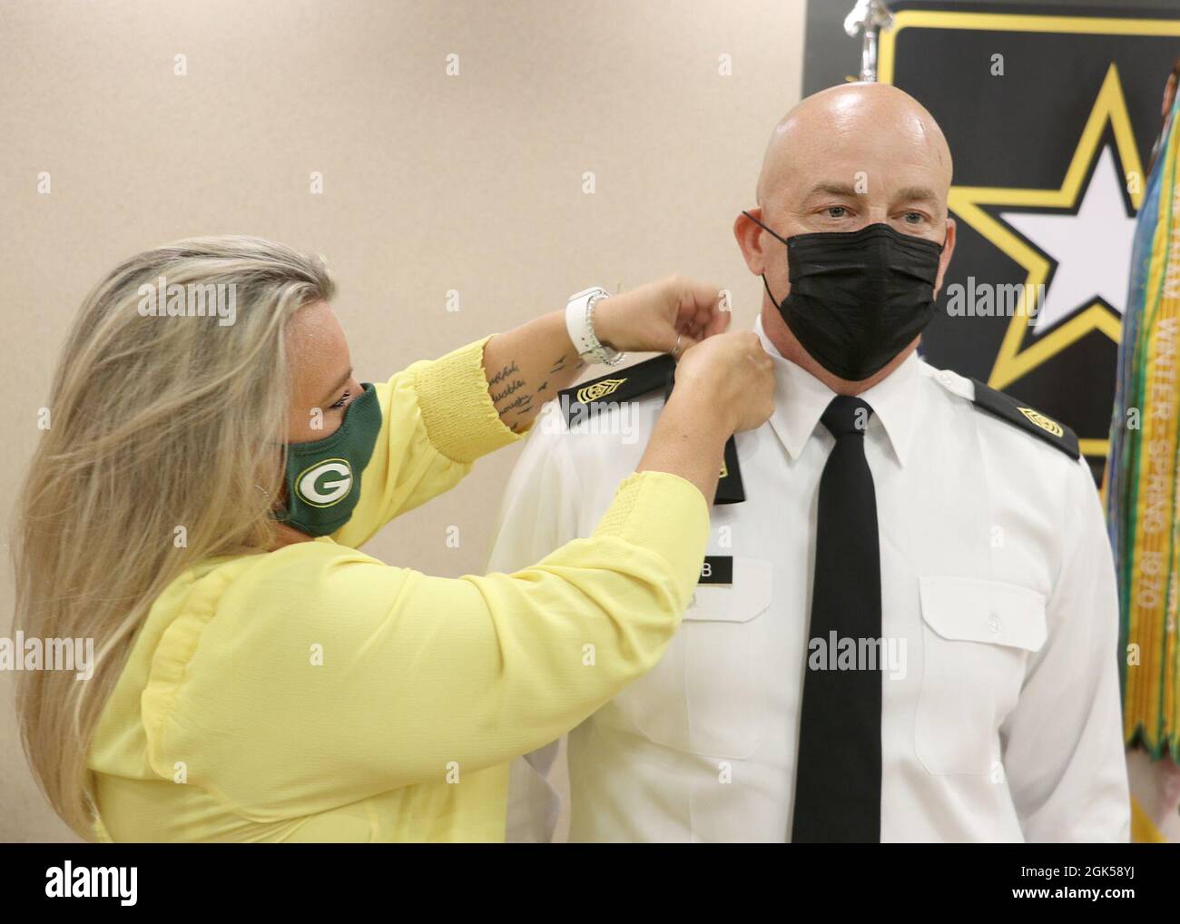 Shawna Webb Wife of Command Sgt. Maj. Justin Webb, senior enlisted ...