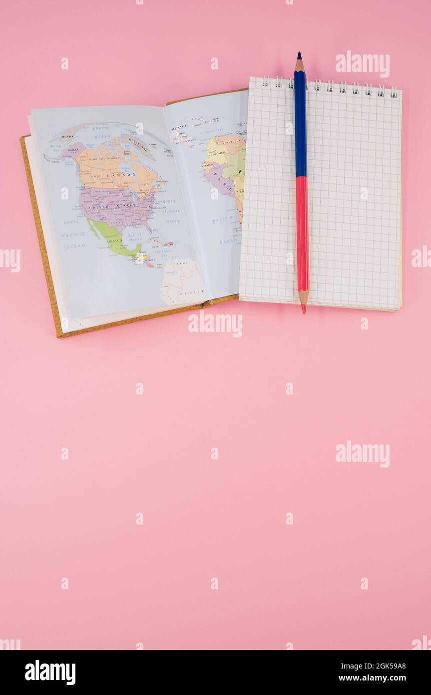 Geography concept memo hi-res stock photography and images - Alamy