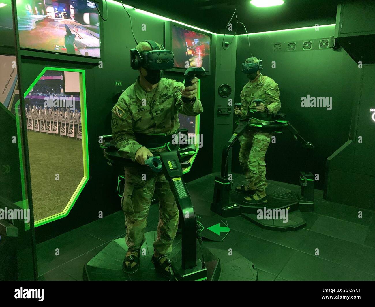 Maj. Gen. D. A. Sims II, Commanding General of the 1st Infantry ...