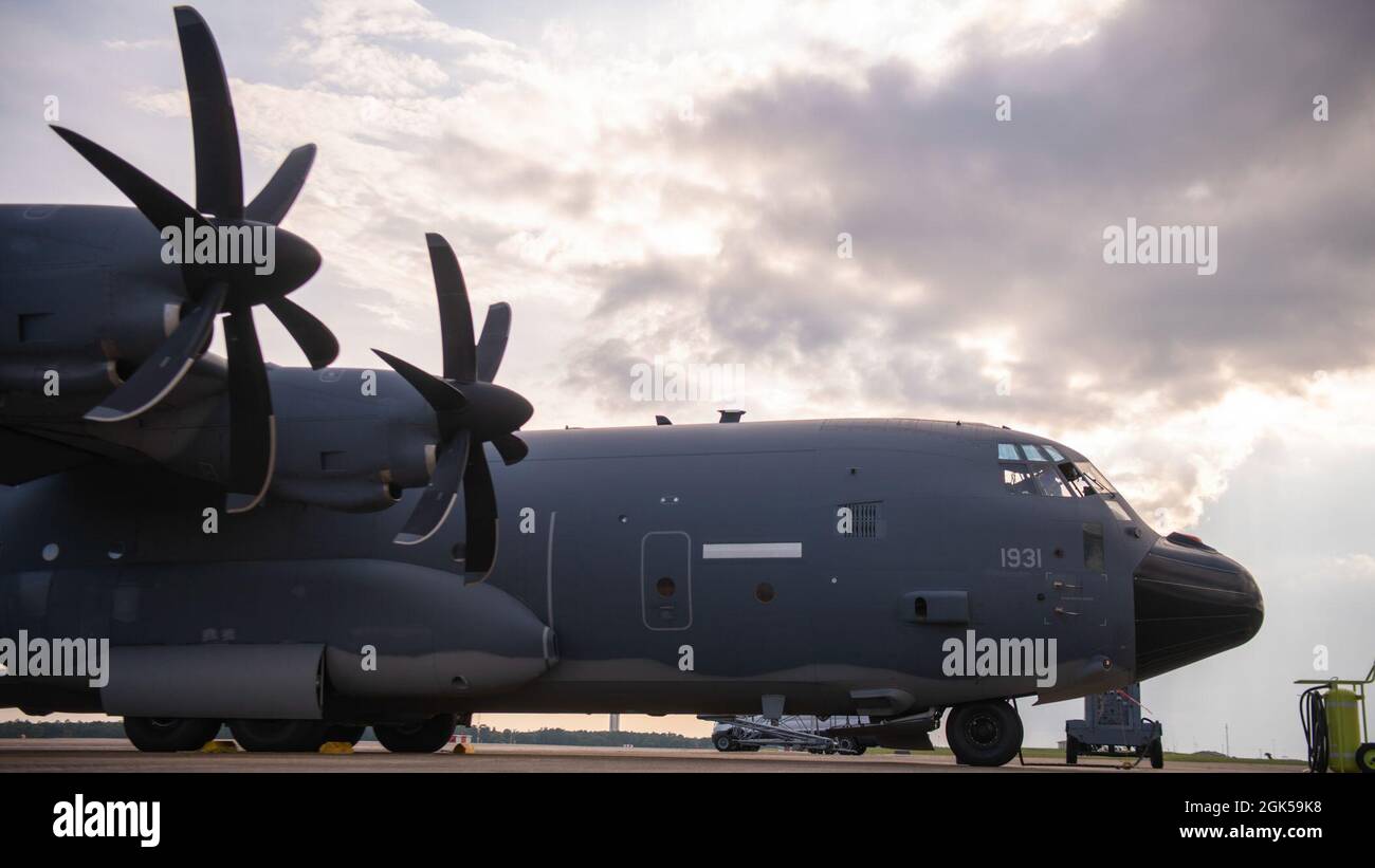A modified EC-130J Commando Solo assigned to the 193rd Special ...